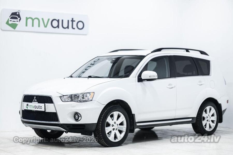White Mitsubishi Outlander 2011 in Tallinn, with an engine capacity of 2.40 L and mileage of 164 thousand km for 5990 €, photo 1 on AUTOMOTO.COM.LV