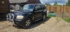 Melns Mitsubishi Pajero 2001 Radviliškis, ar dzinēja tilpumu 3.20 L un nobraukumu 111 tūkst. km par 3350 €, foto  vietnē AUTOMOTO.COM.LV