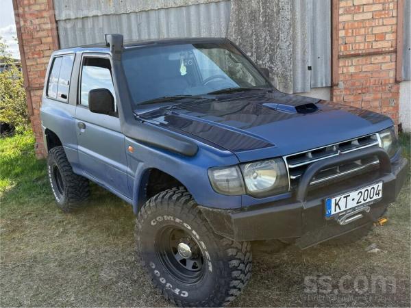 Zils Mitsubishi Pajero 1998 Jēkabpils, ar dzinēja tilpumu 2.80 L un nobraukumu 248 tūkst. km par 6500 €, foto 2 vietnē AUTOMOTO.COM.LV