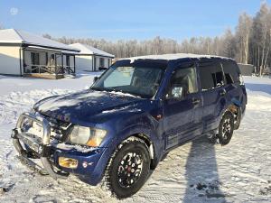 Zils Mitsubishi Pajero 2001 Šauļi, ar dzinēja tilpumu 3.20 L un nobraukumu 305 tūkst. km par 1550 €, foto 3 vietnē AUTOMOTO.COM.LV