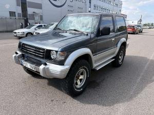Zils Mitsubishi Pajero 2001 Viļņa, ar dzinēja tilpumu 2.48 L un nobraukumu 180 tūkst. km par 3200 €, foto  vietnē AUTOMOTO.COM.LV