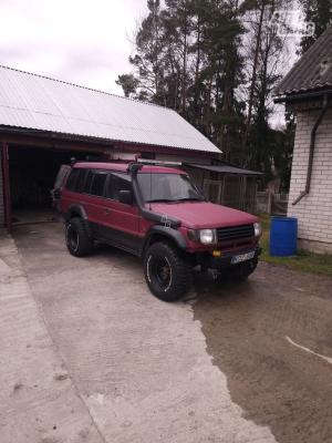 Mitsubishi Pajero 1992 Kaišiadorys, ar dzinēja tilpumu 3.00 L un nobraukumu 277 tūkst. km par 4300 €, foto  vietnē AUTOMOTO.COM.LV