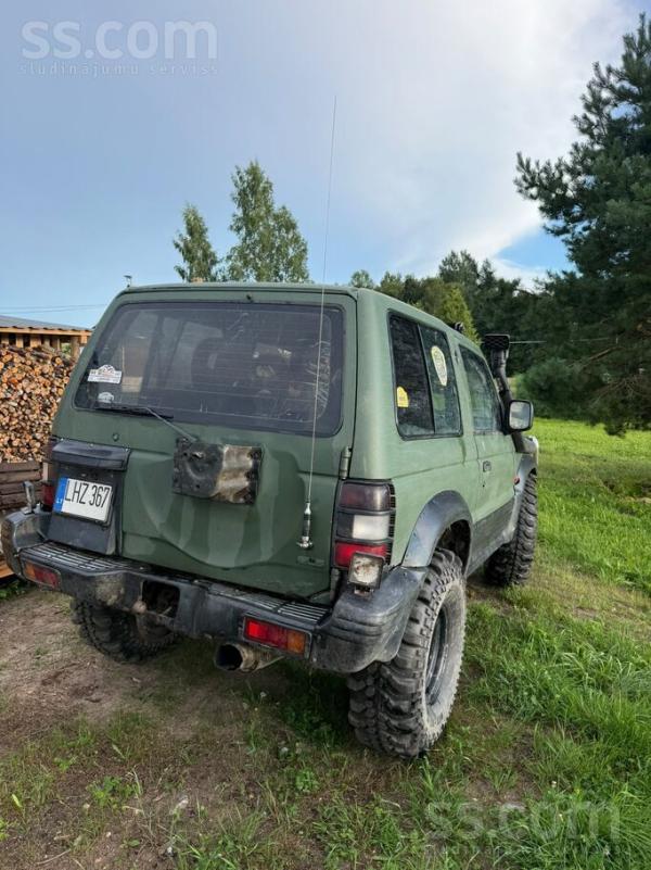 Zaļš Mitsubishi Pajero 1998 Rēzekne, ar dzinēja tilpumu 2.80 L un nobraukumu 0 tūkst. km par 4500 €, foto 5 vietnē AUTOMOTO.COM.LV