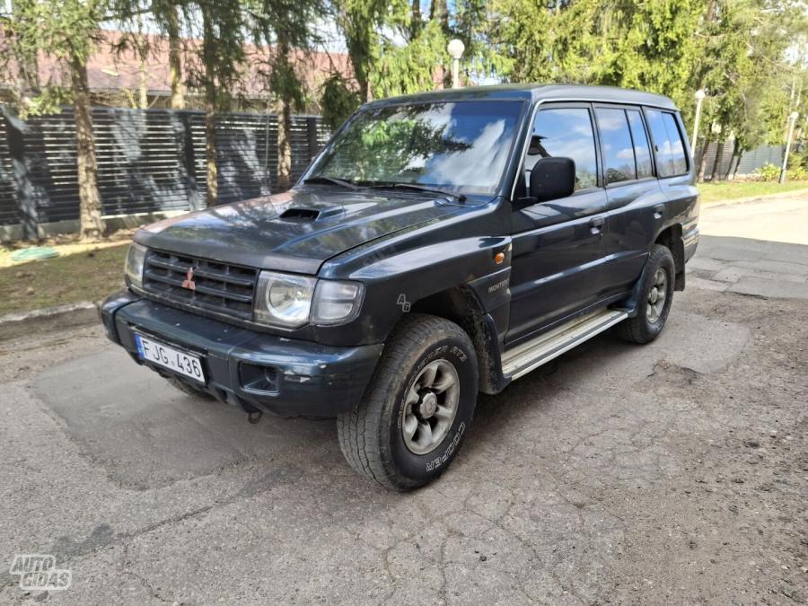 Зеленый Мицубиси Паджеро 2000 в Утена, объемом двигателя 2.80 л и пробегом 390 тыс. км за 2200 €, фото 3 на AUTOMOTO.COM.LV