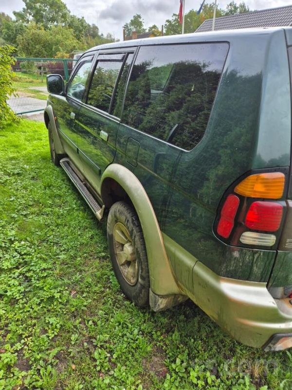 Mitsubishi Pajero 2003 Daugavpils vietnÄ ZaļŔ Mitsubishi Pajero 2003 Daugavpils, ar dzinÄja tilpumu 2.50 L un nobraukumu 218 tÅ«kst. km par 3800 ā¬, foto 3 vietnÄ AUTOMOTO.COM.LV