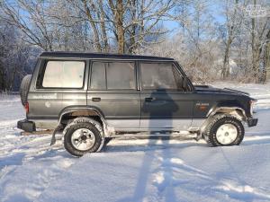 Pelēks Mitsubishi Pajero 1992 Viļņa, ar dzinēja tilpumu 2.50 L un nobraukumu 400 tūkst. km par 2500 €, foto 4 vietnē AUTOMOTO.COM.LV
