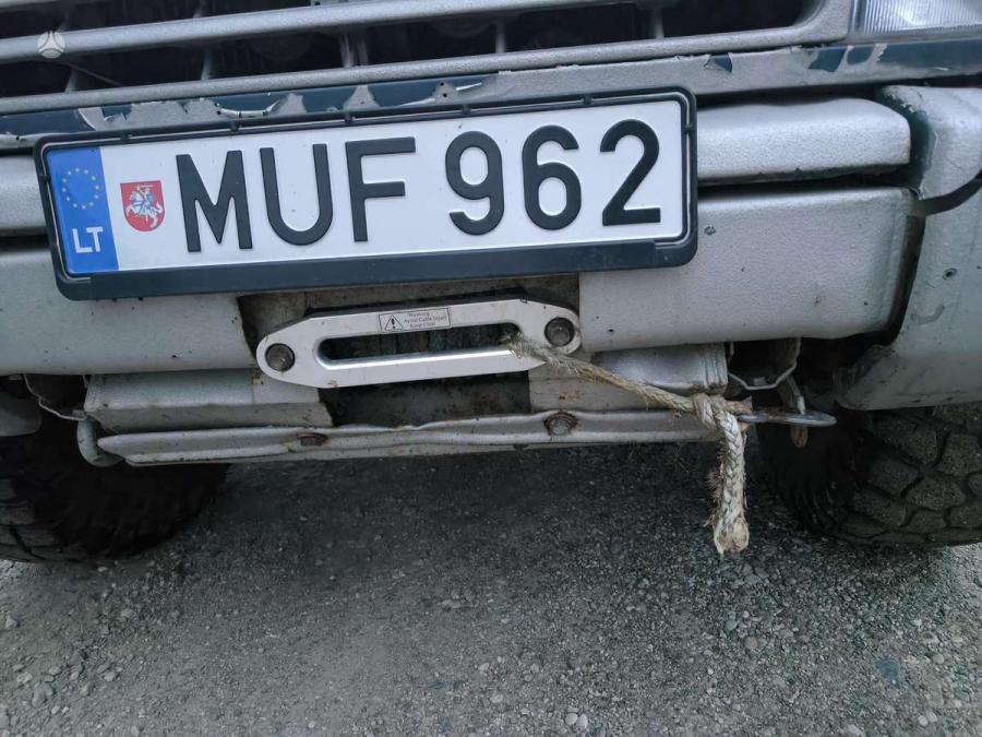 Grey Mitsubishi Pajero 1992 in Kaunas, with an engine capacity of 2.97 L and mileage of 270 thousand km for 999 €, photo 13 on AUTOMOTO.COM.LV