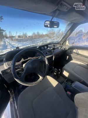 Pelēks Mitsubishi Pajero 1994 Viļņa, ar dzinēja tilpumu 2.50 L un nobraukumu 248 tūkst. km par 3500 €, foto 7 vietnē AUTOMOTO.COM.LV
