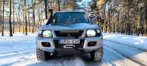 Pelēks Mitsubishi Pajero 2000 Kauņa, ar dzinēja tilpumu 3.20 L un nobraukumu 285 tūkst. km par 4500 €, foto 5 vietnē AUTOMOTO.COM.LV