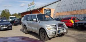 Grey Mitsubishi Pajero 2001 in Valmiera, with an engine capacity of 3.20 L and mileage of 586 thousand km for 2350 €, photo  on AUTOMOTO.COM.LV
