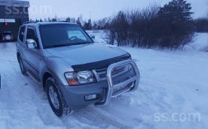 Pelēks Mitsubishi Pajero 2002 Liepāja, ar dzinēja tilpumu 3.20 L un nobraukumu 140 tūkst. km par 4200 €, foto 8 vietnē AUTOMOTO.COM.LV