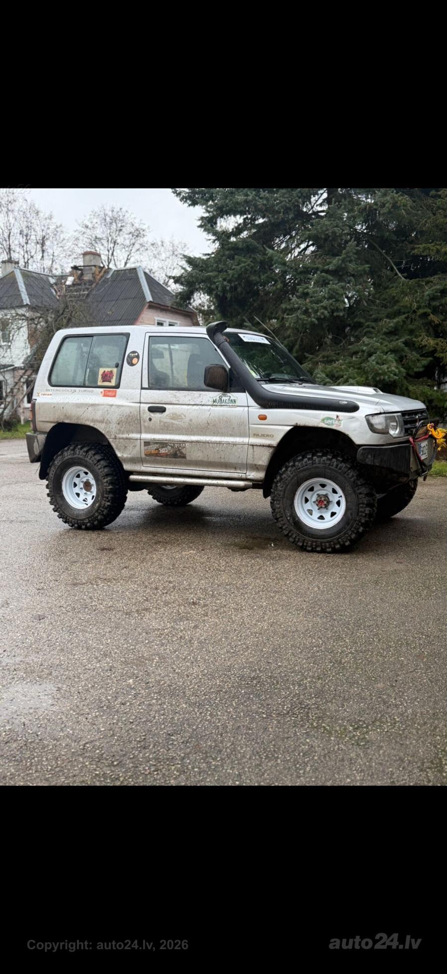 Grey Mitsubishi Pajero 2002 in Tallinn, with an engine capacity of 2.50 L and mileage of 0 thousand km for 5500 €, photo 5 on AUTOMOTO.COM.LV