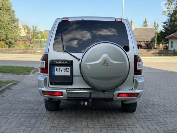 Pelēks Mitsubishi Pajero 2002 Kaišiadorys, ar dzinēja tilpumu 3.20 L un nobraukumu 343 tūkst. km par 3150 €, foto 6 vietnē AUTOMOTO.COM.LV
