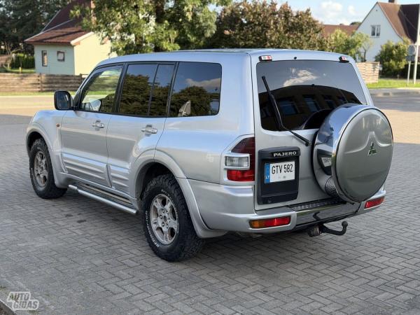 Pelēks Mitsubishi Pajero 2002 Kaišiadorys, ar dzinēja tilpumu 3.20 L un nobraukumu 343 tūkst. km par 3150 €, foto 7 vietnē AUTOMOTO.COM.LV