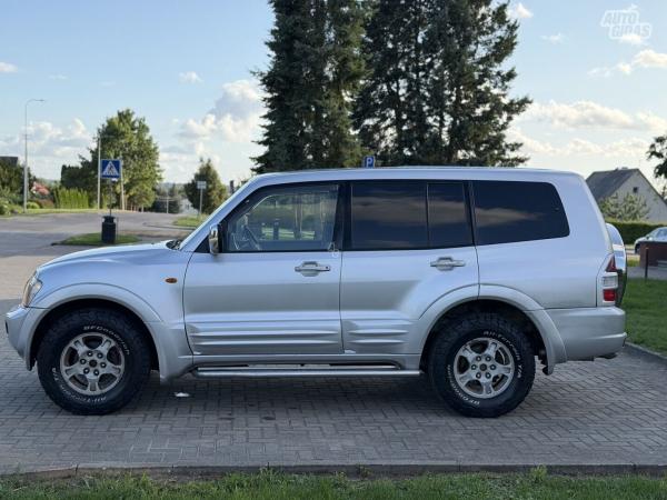 Pelēks Mitsubishi Pajero 2002 Kaišiadorys, ar dzinēja tilpumu 3.20 L un nobraukumu 343 tūkst. km par 3150 €, foto 10 vietnē AUTOMOTO.COM.LV