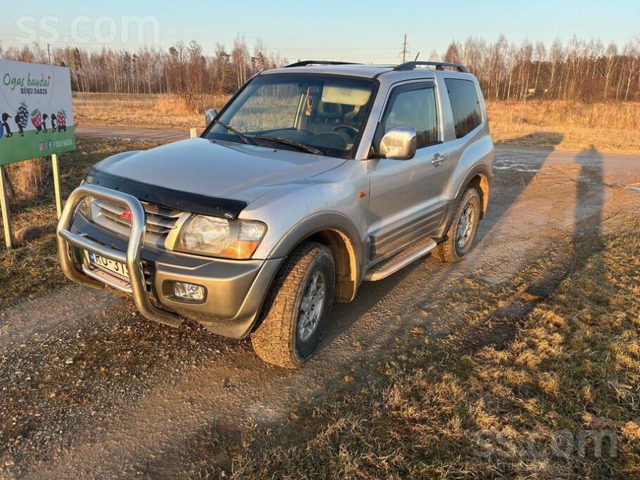 Серый Мицубиси Паджеро 2002 в Рига, объемом двигателя 3.20 л и пробегом 145 тыс. км за 3800 €, фото 3 на AUTOMOTO.COM.LV