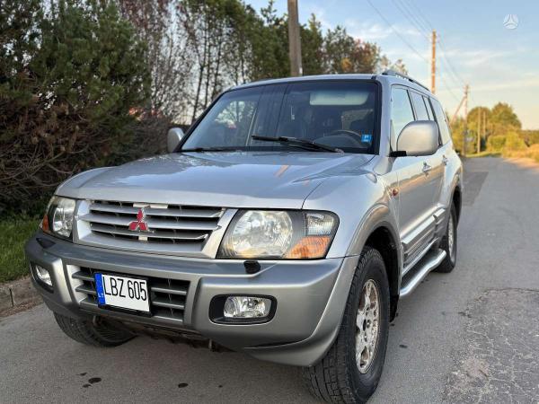 Pelēks Mitsubishi Pajero 2003 Mažeikiai, ar dzinēja tilpumu 3.50 L un nobraukumu 223 tūkst. km par 2650 €, foto 5 vietnē AUTOMOTO.COM.LV