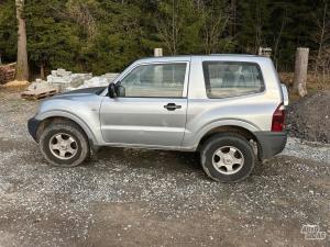 Pelēks Mitsubishi Pajero 2025 Kauņa, ar dzinēja tilpumu 3.20 L un nobraukumu 220 tūkst. km par 2800 €, foto 4 vietnē AUTOMOTO.COM.LV