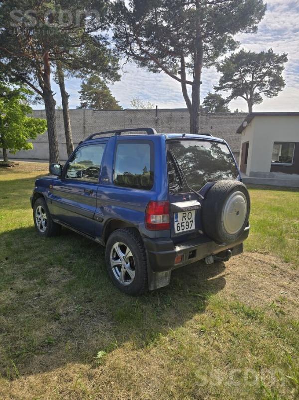 Zils Mitsubishi pajero-pinin 2001 Ventspils, ar dzinēja tilpumu 1.80 L un nobraukumu 226 tūkst. km par 3250 €, foto 4 vietnē AUTOMOTO.COM.LV