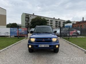 Синий Мицубиси Паджеро Пинин 2001 в Вентспилс, объемом двигателя 1.80 л и пробегом 226 тыс. км за 3290 €, фото 3 на AUTOMOTO.COM.LV