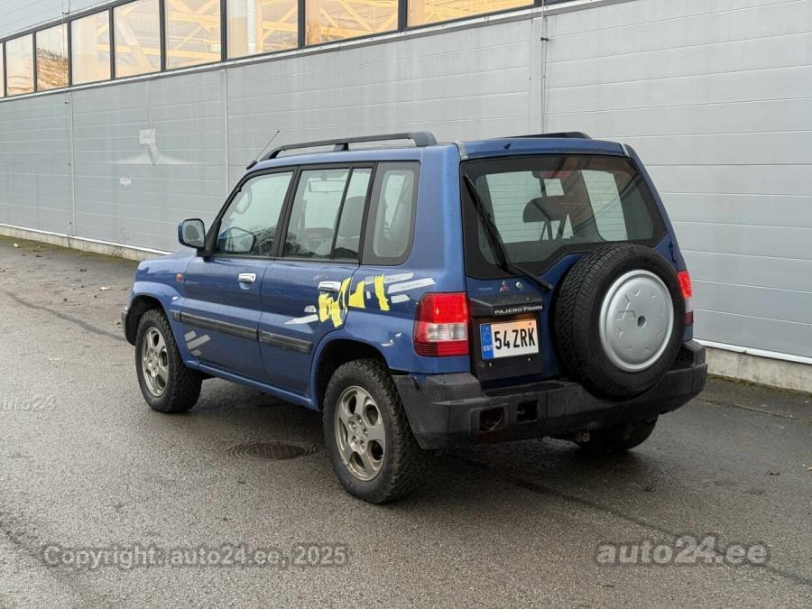Blue Mitsubishi pajero-pinin 2002 in Tallinn, with an engine capacity of 2.00 L and mileage of 0 thousand km for 1200 €, photo 3 on AUTOMOTO.COM.LV