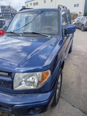 Blue Mitsubishi pajero-pinin 2005 in Vilnius, with an engine capacity of 2.00 L and mileage of 173 thousand km for 3500 €, photo 3 on AUTOMOTO.COM.LV