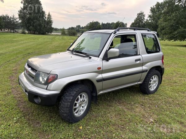 Grey Mitsubishi pajero-pinin 1999 in Ludza, with an engine capacity of 1.80 L and mileage of 0 thousand km for 3500 €, photo 2 on AUTOMOTO.COM.LV
