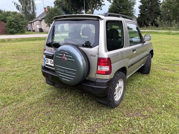 Grey Mitsubishi pajero-pinin 1999 in Ludza, with an engine capacity of 1.80 L and mileage of 0 thousand km for 3500 €, photo 5 on AUTOMOTO.COM.LV