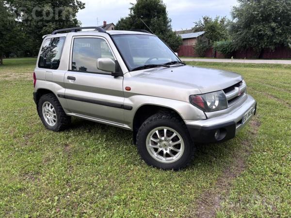 Grey Mitsubishi pajero-pinin 1999 in Ludza, with an engine capacity of 1.80 L and mileage of 0 thousand km for 3500 €, photo 7 on AUTOMOTO.COM.LV