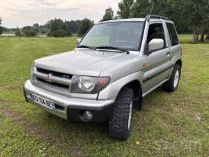 Pelēks Mitsubishi pajero-pinin 1999 Ludza, ar dzinēja tilpumu 1.80 L un nobraukumu 0 tūkst. km par 3500 €, foto  vietnē AUTOMOTO.COM.LV