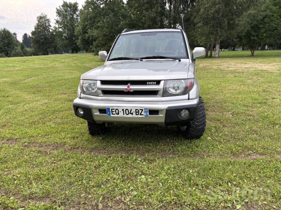 Pelēks Mitsubishi pajero-pinin 1999 Ludza, ar dzinēja tilpumu 1.80 L un nobraukumu 0 tūkst. km par 3500 €, foto 9 vietnē AUTOMOTO.COM.LV