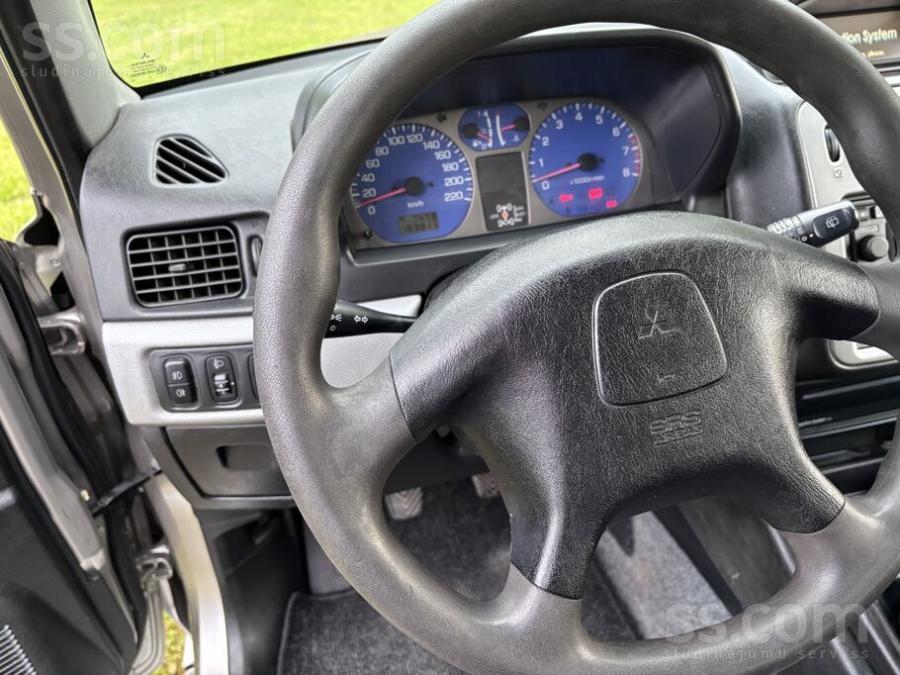 Pelēks Mitsubishi pajero-pinin 1999 Ludza, ar dzinēja tilpumu 1.80 L un nobraukumu 0 tūkst. km par 3500 €, foto 15 vietnē AUTOMOTO.COM.LV