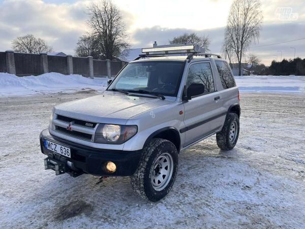 Grey Mitsubishi pajero-pinin 2000 in Silute, with an engine capacity of 1.80 L and mileage of 143 thousand km for 3000 €, photo 2 on AUTOMOTO.COM.LV