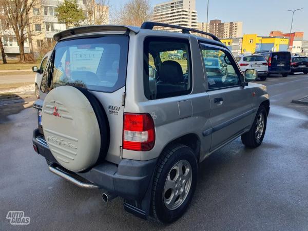Grey Mitsubishi pajero-pinin 2000 in Kaunas, with an engine capacity of 1.80 L and mileage of 190 thousand km for 2700 €, photo 3 on AUTOMOTO.COM.LV