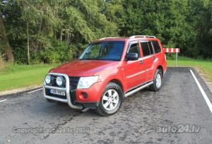 Sarkans Mitsubishi Pajero 2007 Rapla, ar dzinēja tilpumu 3.20 L un nobraukumu 349 tūkst. km par 6450 €, foto  vietnē AUTOMOTO.COM.LV