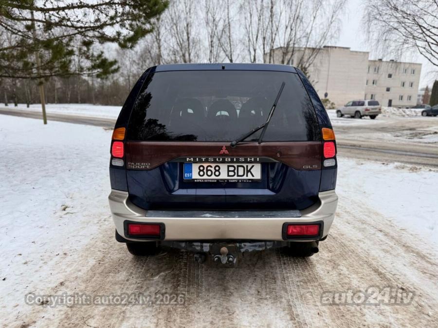Mitsubishi Pajero Sport 2004 in Tartu, with an engine capacity of 2.50 L and mileage of 204 thousand km for 4500 €, photo 6 on AUTOMOTO.COM.LV
