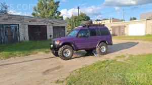 Фиолетовый Мицубиси Паджеро 1997 в Рига, объемом двигателя 3.20 л и пробегом 300 тыс. км за 5200 €, фото  на AUTOMOTO.COM.LV