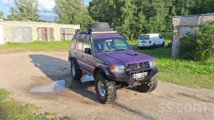 Фиолетовый Мицубиси Паджеро 1997 в Рига, объемом двигателя 3.20 л и пробегом 300 тыс. км за 5200 €, фото 4 на AUTOMOTO.COM.LV