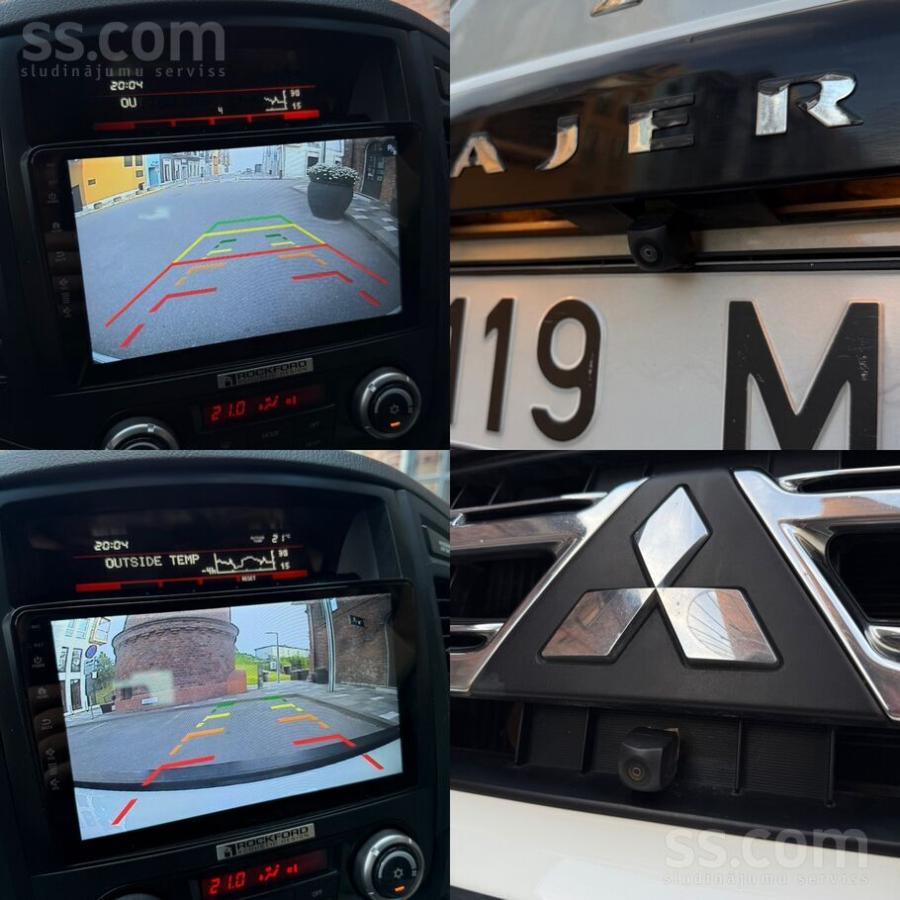 White Mitsubishi Pajero 2014 in Tallinn, with an engine capacity of 3.20 L and mileage of 243 thousand km for 14990 €, photo 29 on AUTOMOTO.COM.LV