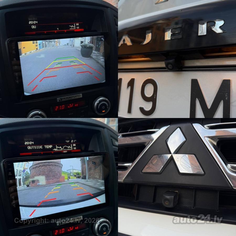 White Mitsubishi Pajero 2014 in Tallinn, with an engine capacity of 3.20 L and mileage of 244 thousand km for 14999 €, photo 29 on AUTOMOTO.COM.LV