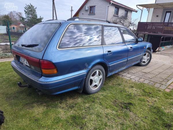Blue Mitsubishi Sigma 1993 in Klaipeda, with an engine capacity of 3.00 L and mileage of 0 thousand km for 900 €, photo 3 on AUTOMOTO.COM.LV