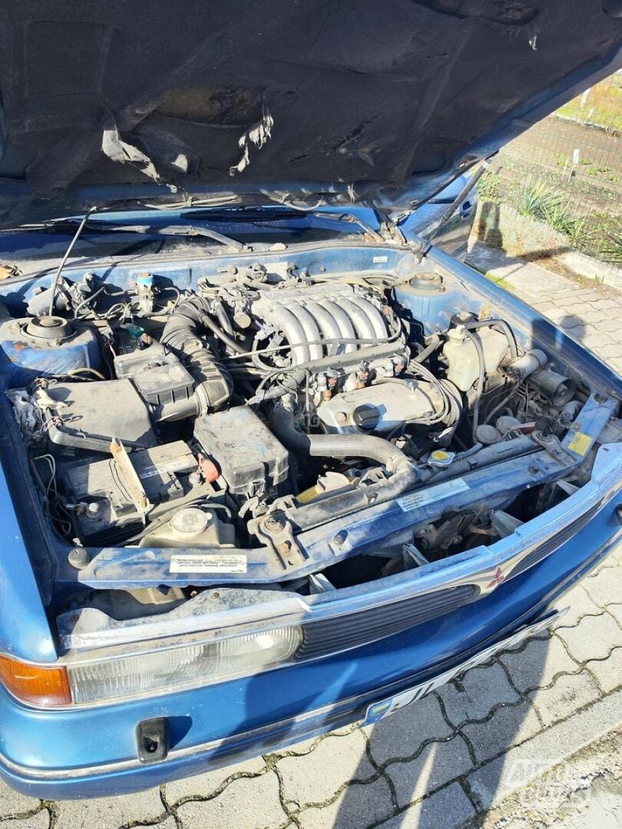 Zils Mitsubishi Sigma 1993 Klaipėda, ar dzinēja tilpumu 3.00 L un nobraukumu 0 tūkst. km par 900 €, foto 9 vietnē AUTOMOTO.COM.LV