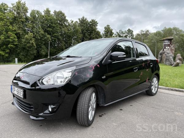 Melns Mitsubishi Space Star 2015 Rīga, ar dzinēja tilpumu 1.20 L un nobraukumu 75 tūkst. km par 4100 €, foto 3 vietnē AUTOMOTO.COM.LV