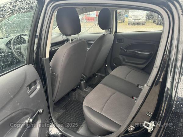 Black Mitsubishi Space Star 2019 in Tallinn, with an engine capacity of 1.00 L and mileage of 74 thousand km for 8000 €, photo 11 on AUTOMOTO.COM.LV