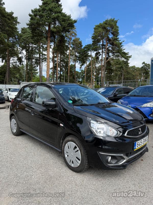 Melns Mitsubishi Space Star 2019 Tallina, ar dzinēja tilpumu 1.00 L un nobraukumu 93 tūkst. km par 6000 €, foto 1 vietnē AUTOMOTO.COM.LV