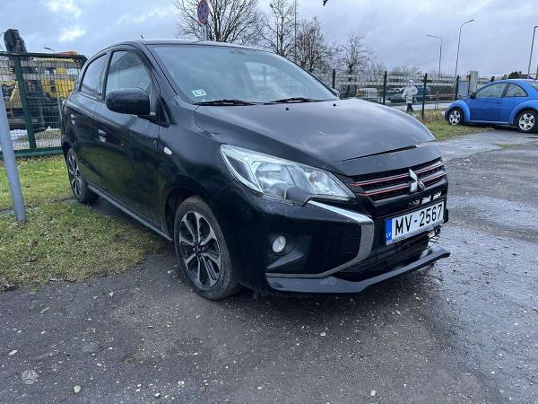 Melns Mitsubishi Space Star 2020 Jelgava, ar dzinēja tilpumu 1.20 L un nobraukumu 56 tūkst. km par 2750 €, foto 1 vietnē AUTOMOTO.COM.LV