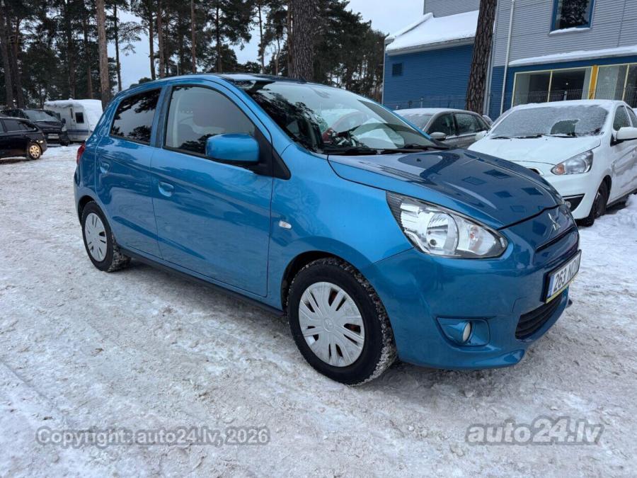 Blue Mitsubishi Space Star 2013 in Tallinn, with an engine capacity of 1.20 L and mileage of 145 thousand km for 3999 €, photo 4 on AUTOMOTO.COM.LV