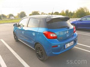 Blue Mitsubishi Space Star 2017 in Ogre, with an engine capacity of 1.20 L and mileage of 126 thousand km for 4500 €, photo 4 on AUTOMOTO.COM.LV