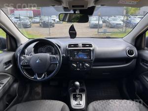 Blue Mitsubishi Space Star 2021 in Limbazi, with an engine capacity of 1.20 L and mileage of 40 thousand km for 9550 €, photo 13 on AUTOMOTO.COM.LV