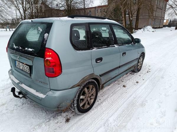 Green Mitsubishi Space Star 2002 in Liepaja, with an engine capacity of 1.90 L and mileage of 368 thousand km for 590 €, photo 6 on AUTOMOTO.COM.LV